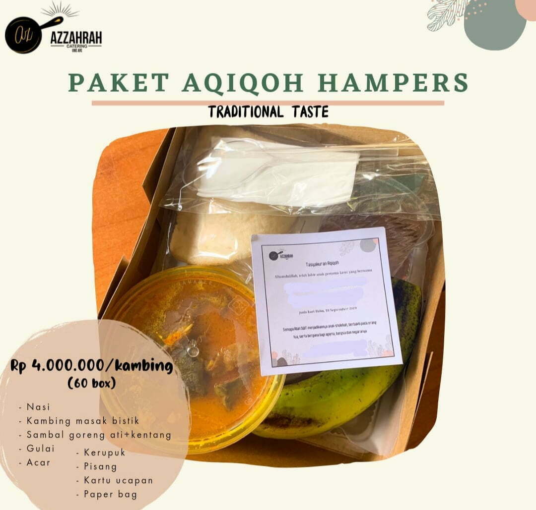 Paket Aqiqah Hampers Di Azzahrah Catering dan Hukum-hukum Sekitar ...