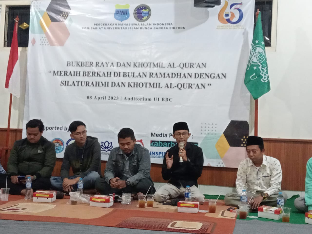 PMII UI Bunga Bangsa Sukses Adakan Bukber Raya 1444 H, Khotmil Al-Qur ...
