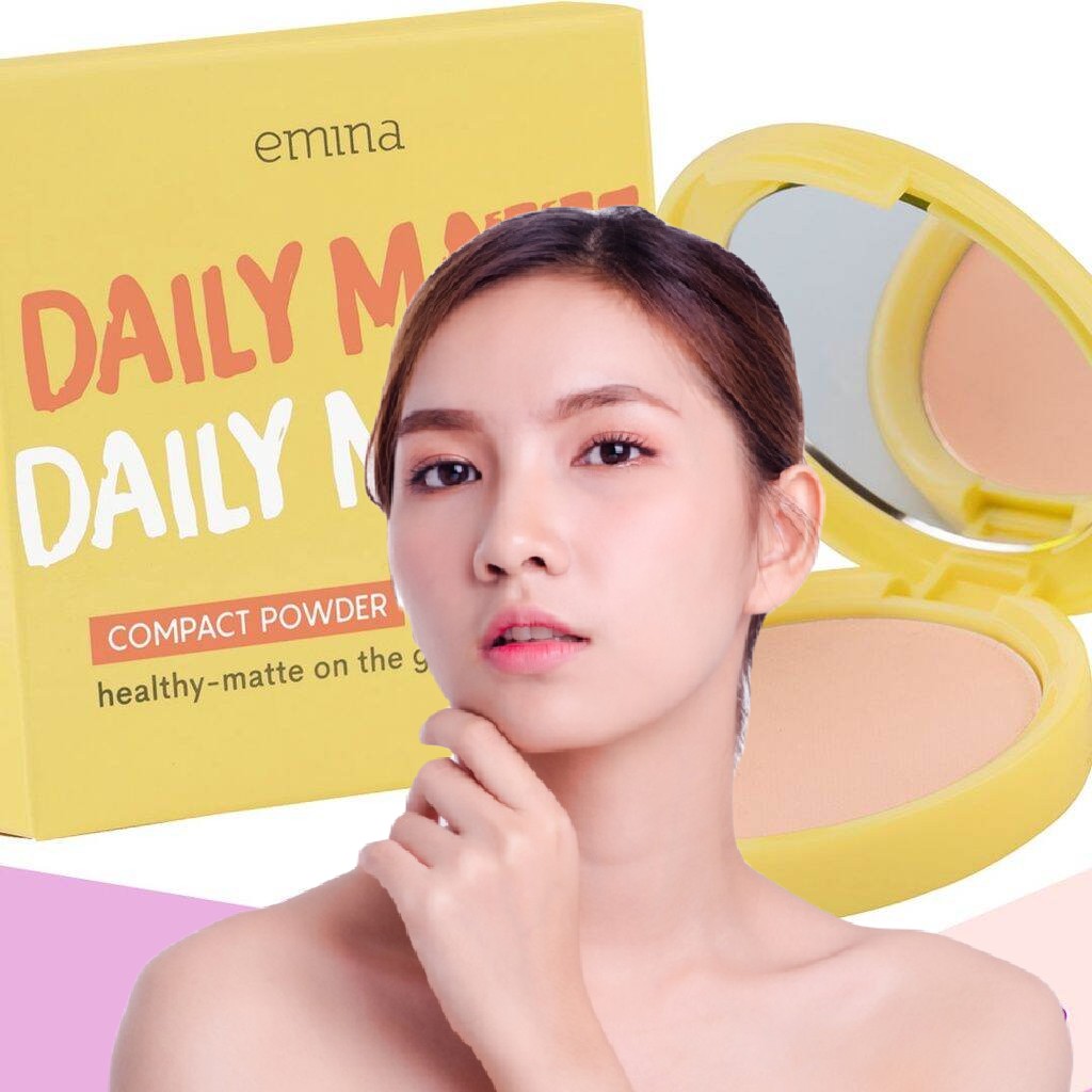 SIAPA SANGKA? Cuma 7 Langkah, Cara Menggunakan Bedak Emina untuk ...