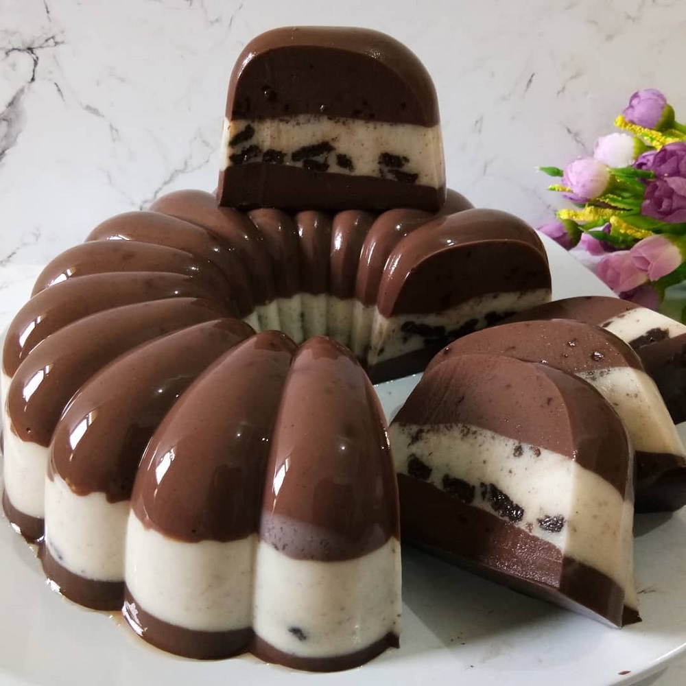 Cara Membuat Puding Susu Coklat; Mudah banget cocok untuk disantap saat ...