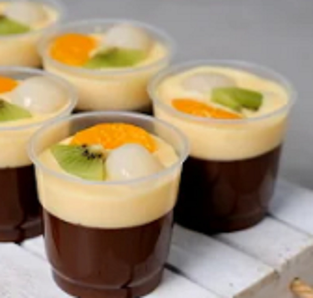 MENGGIURKAN! Ide Bisnis Puding Cup Kekinian Dengan Resep Sederhana Bisa ...
