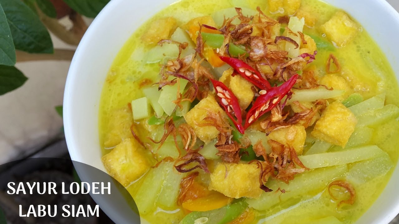 Resep Cara Olahan Sayur Lodeh Labu Siam Yang Enak – Radar Cirebon ID