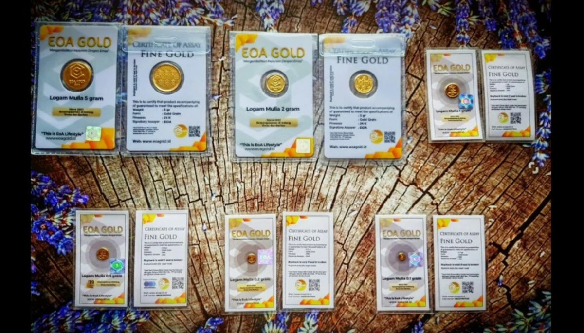 Harga Emas LM Hari Ini 29 April 2024 Turun Tipis, Simak Rincian Gramasi ...