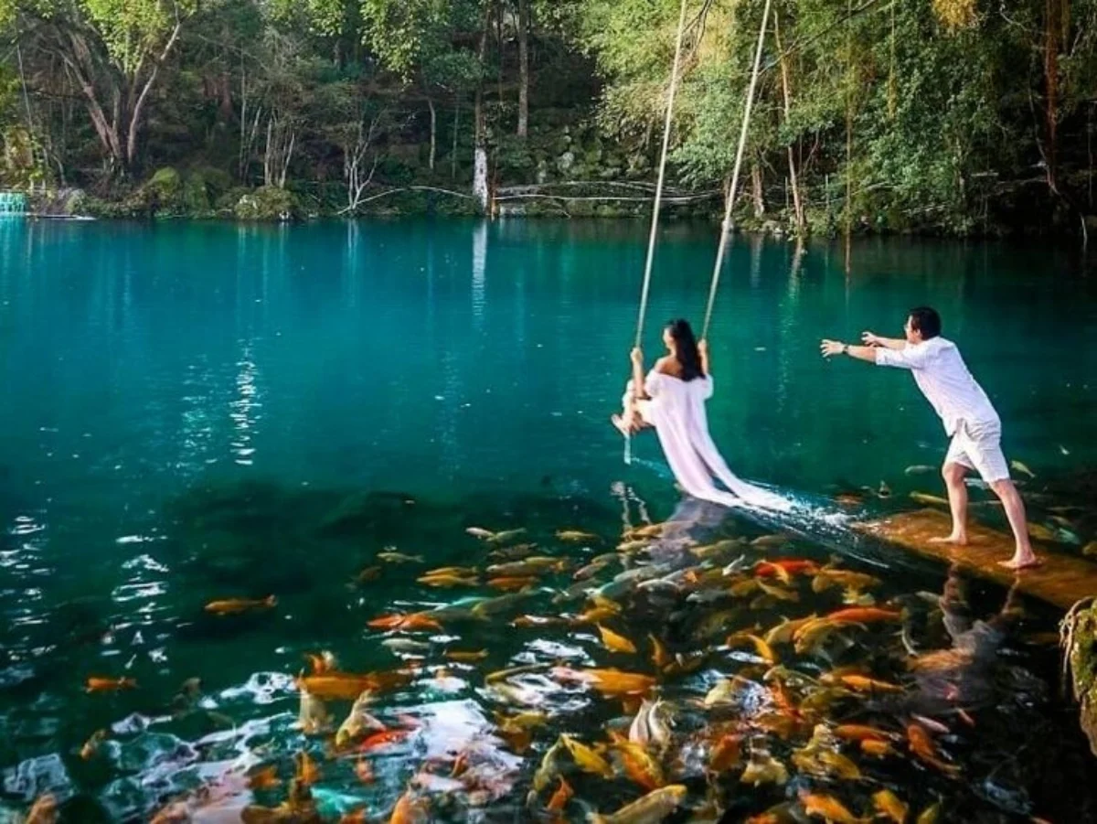 Harga Tiket Masuk Telaga Biru Cicerem Terbaru dan Fasilitas Lengkap ...